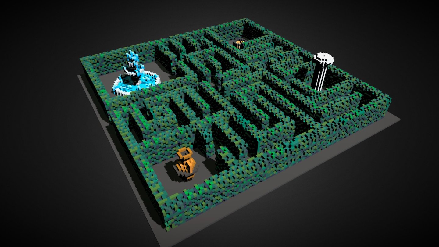 Labirinth - 3D model by ZPSP [9ec8f8e] - Sketchfab