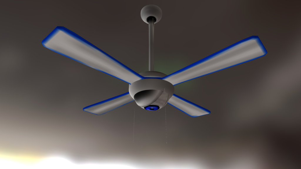 Ceiling Fan - 3D model by samfisher54 [9ecb6bc] - Sketchfab