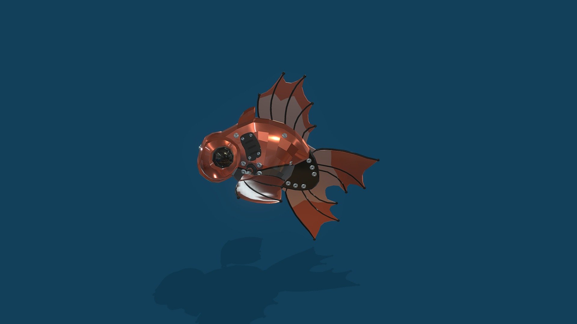 Goldfish robot - 3D model by cuiwei61 [9ecc47e] - Sketchfab