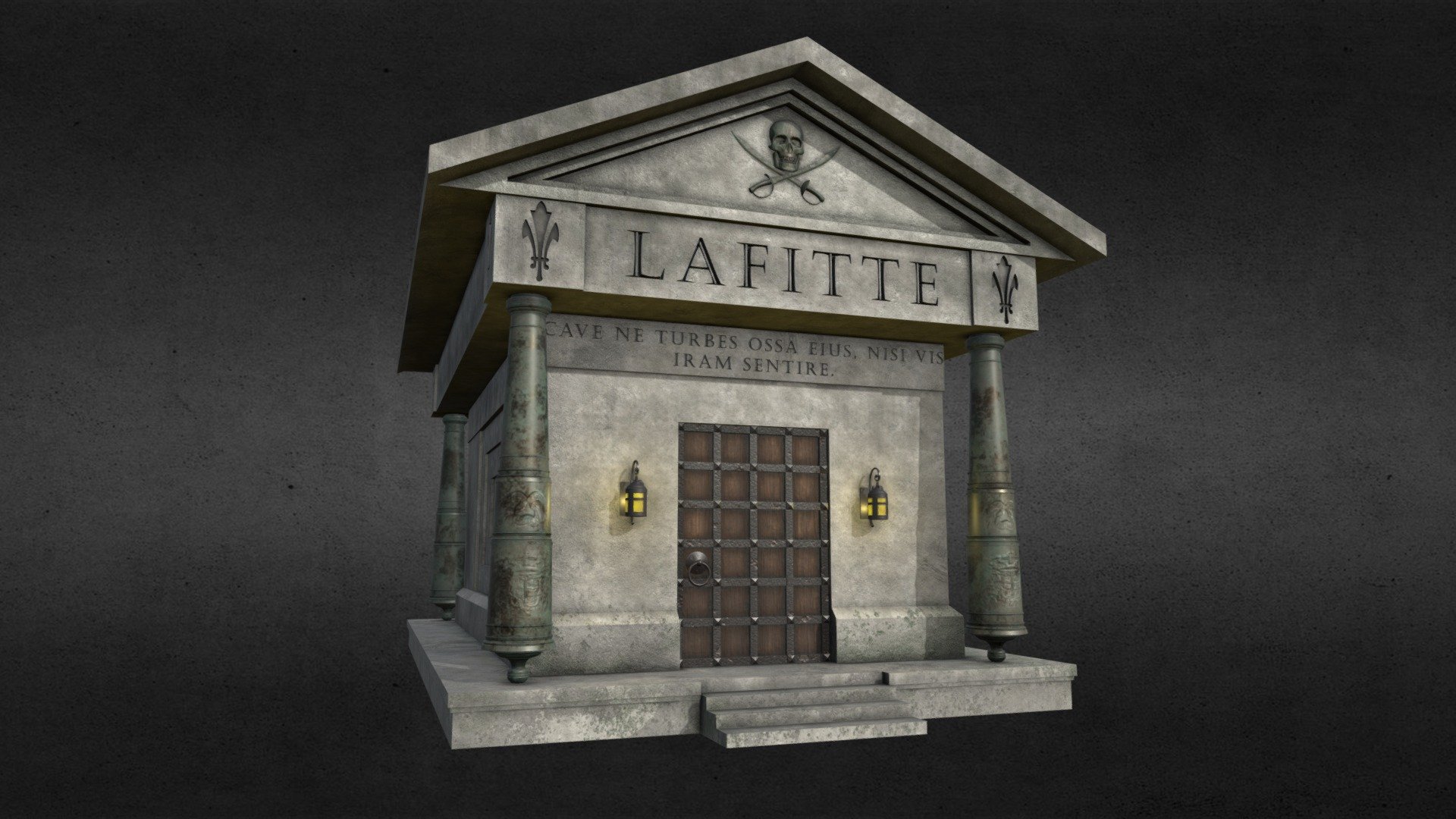 Haunted Mansion Project: Lafitte's Tomb - Download Free 3D model by WED Designs (@wed-designs ...