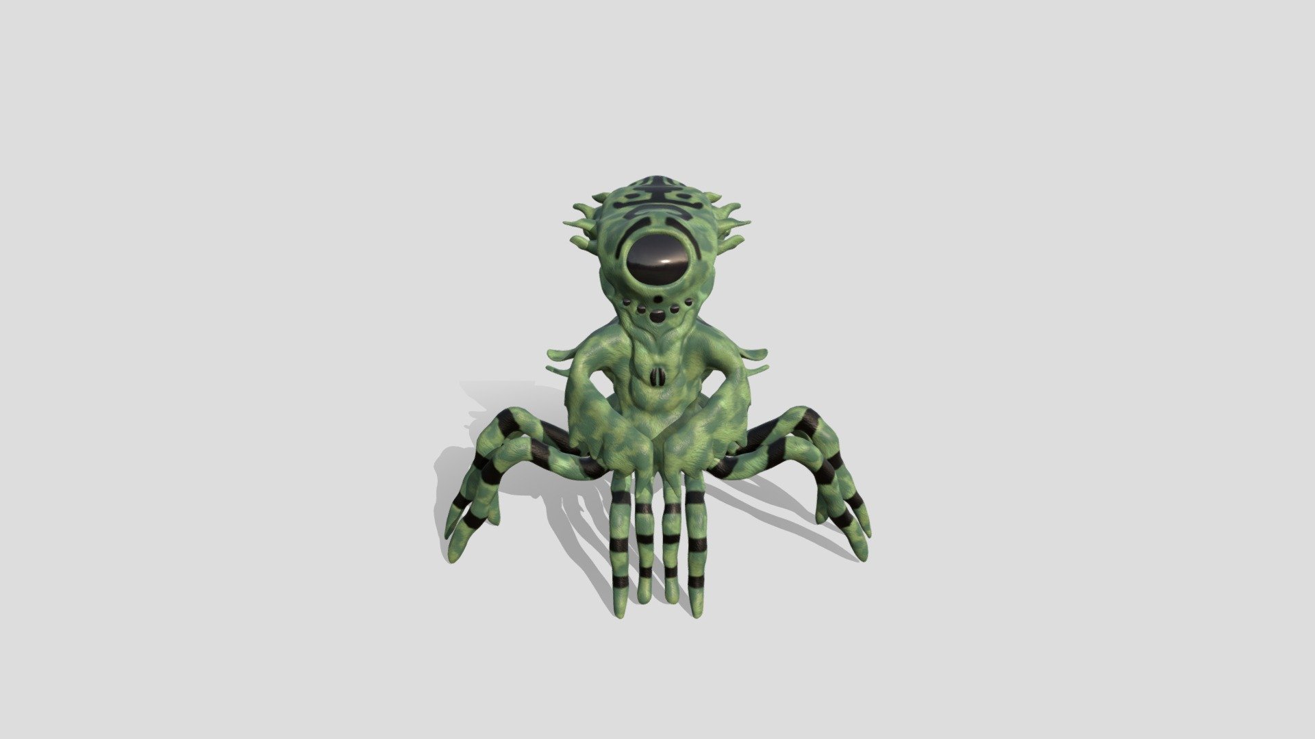 Alien Bug - 3D model by KatyaYantar (@KatyaY) [9ecd127] - Sketchfab