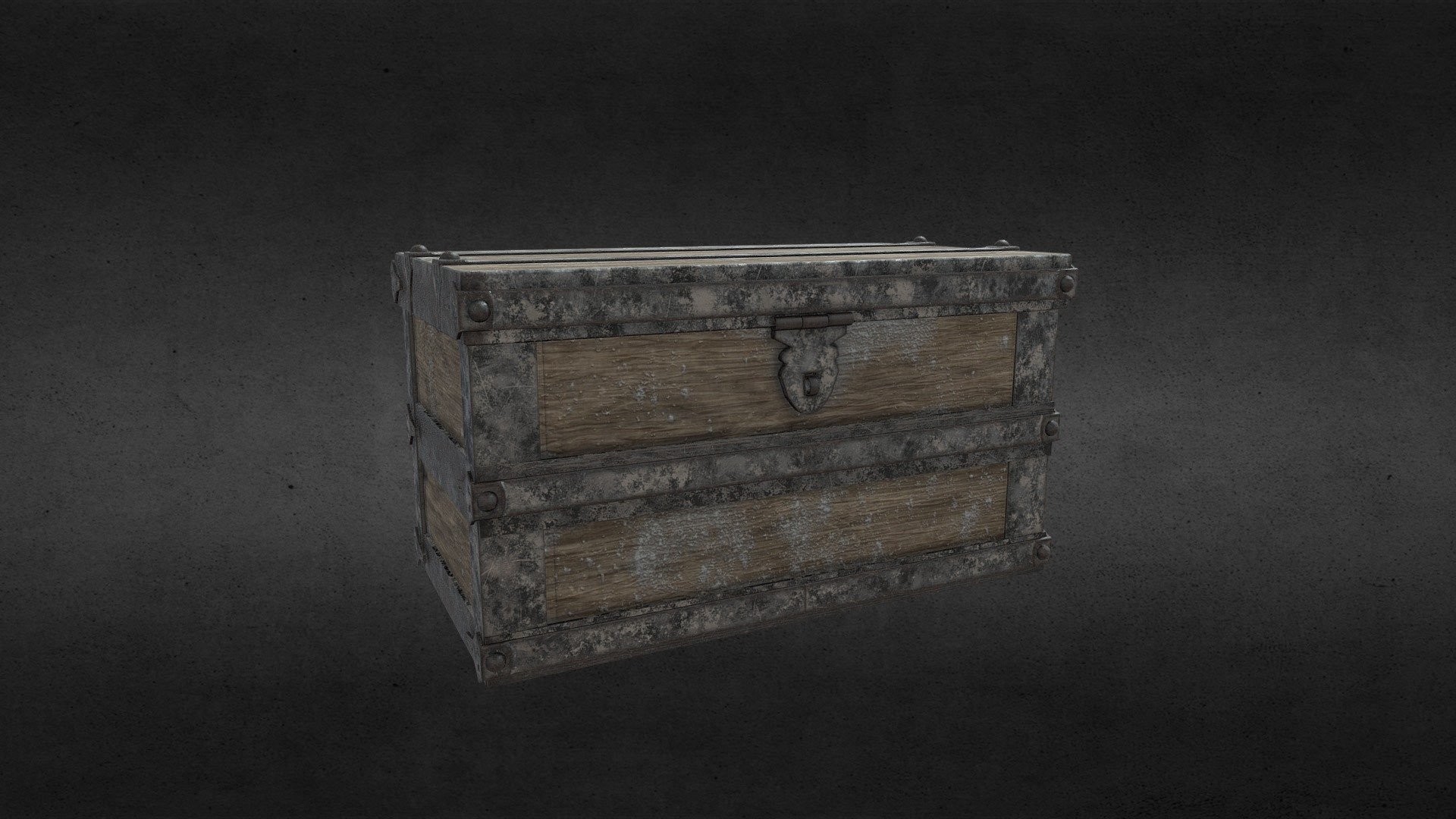 Old pirate's chest - 3D model by Erick Perez (@erickdp) [9ecdcd7] - Sketchfab