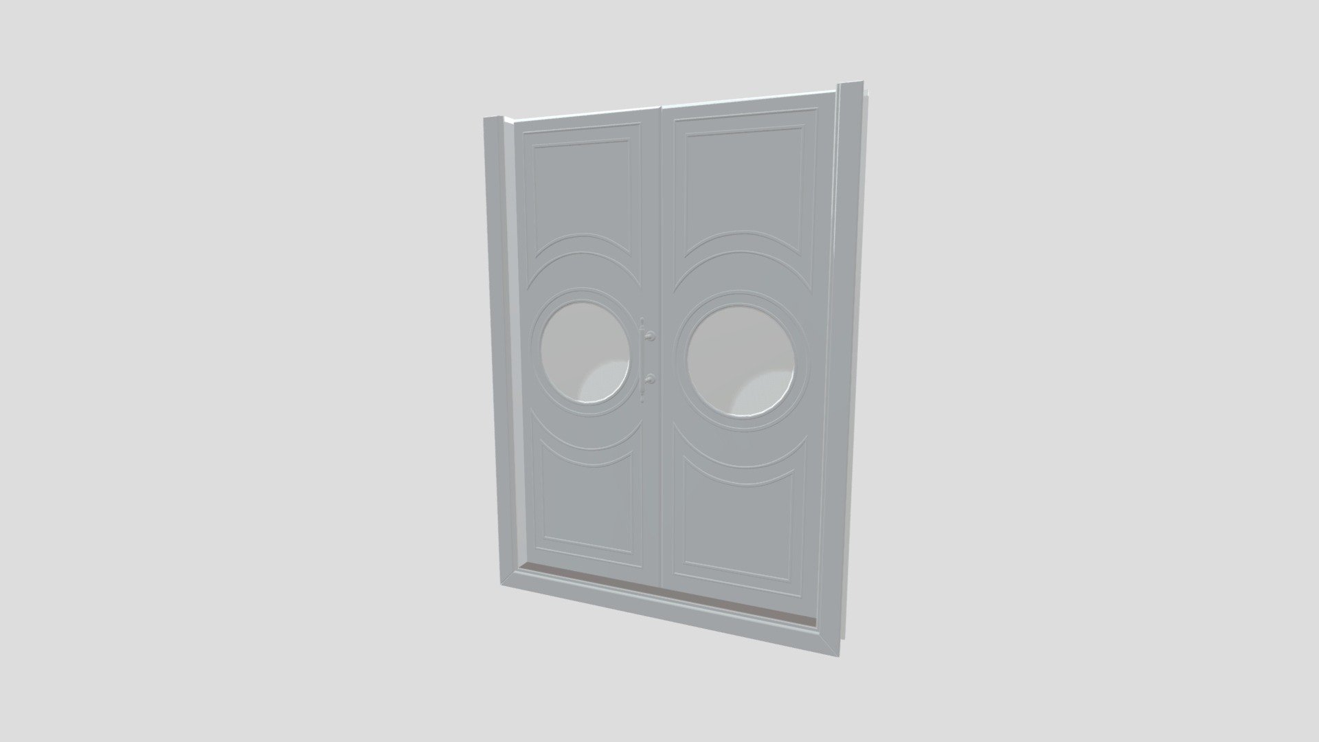 Door 41 - 3D model by alaincoadou [9ececb4] - Sketchfab