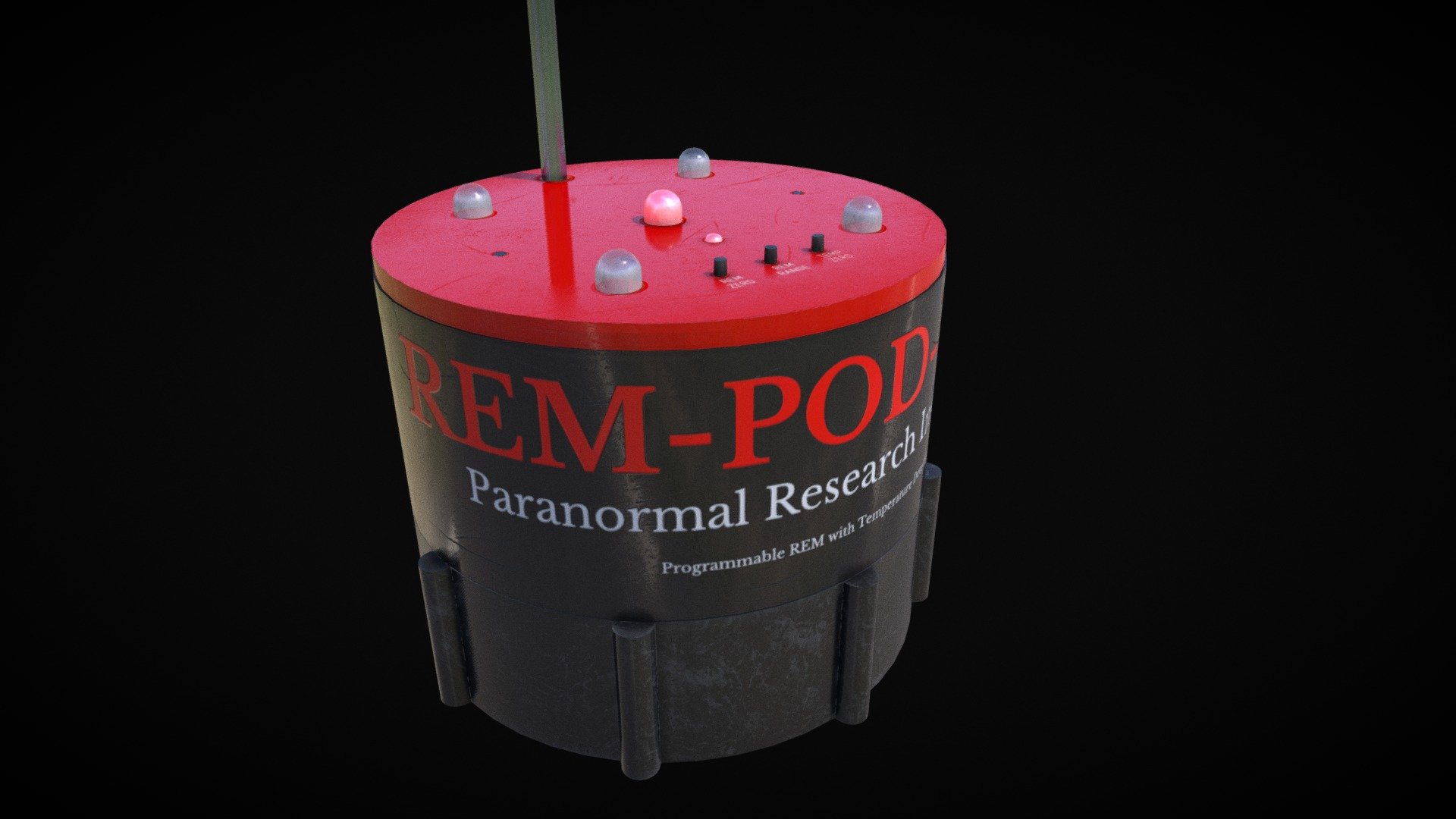 R.E.M. Pod - 3D model by Mobius1 (@mobius_1) [9ecefd1] - Sketchfab