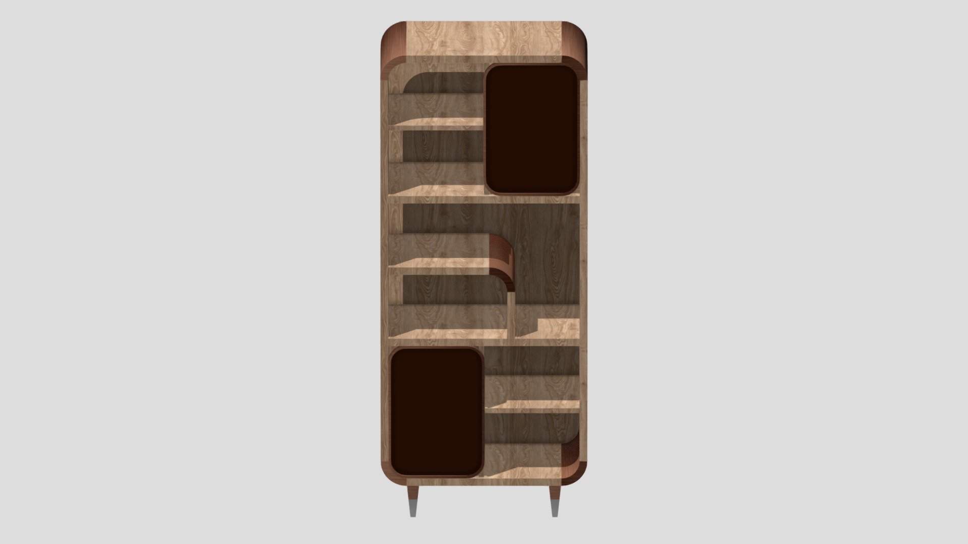 Bookcase+190 - Download Free 3D model by geppettomaster [9ed0106 ...