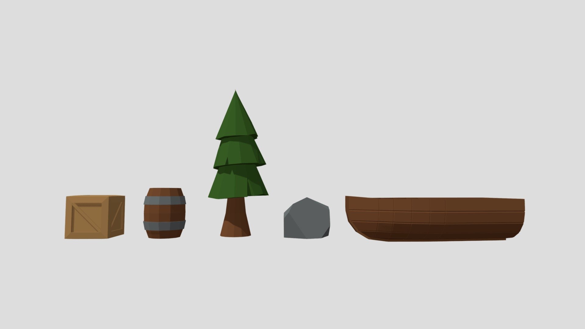 Low-Poly-Objects for beach - Download Free 3D model by hasmitha ...