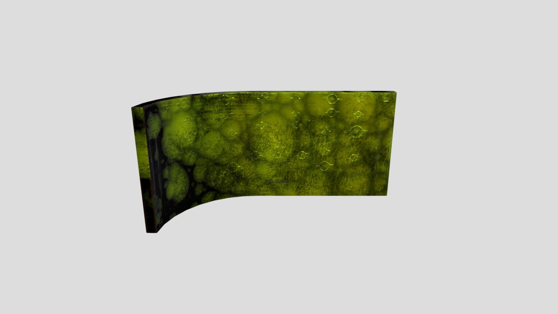 Geo_ Curved Wall_ Low - Download Free 3D model by nouknayz ...