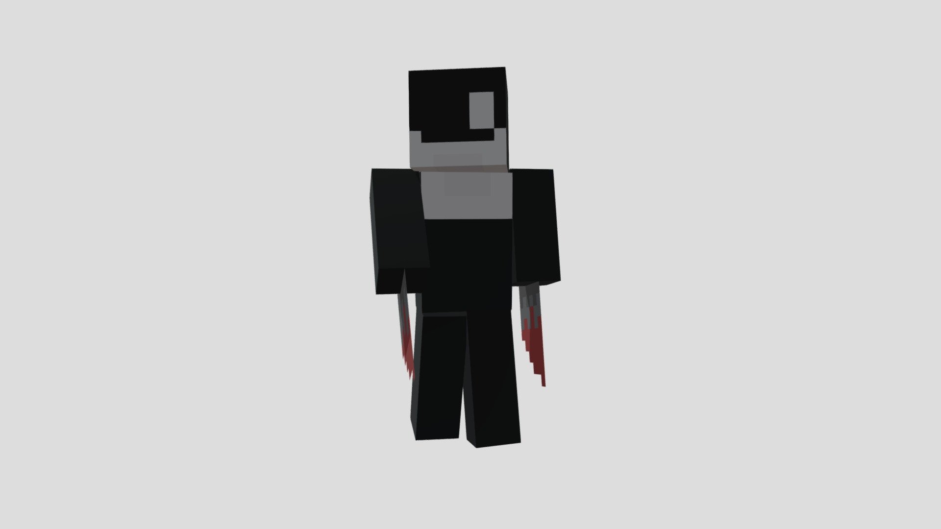 Everything Black Slasher - 3D model by Creeper Demon Lord (@Minecraft_Creepers_Rule) [9ed1425 ...