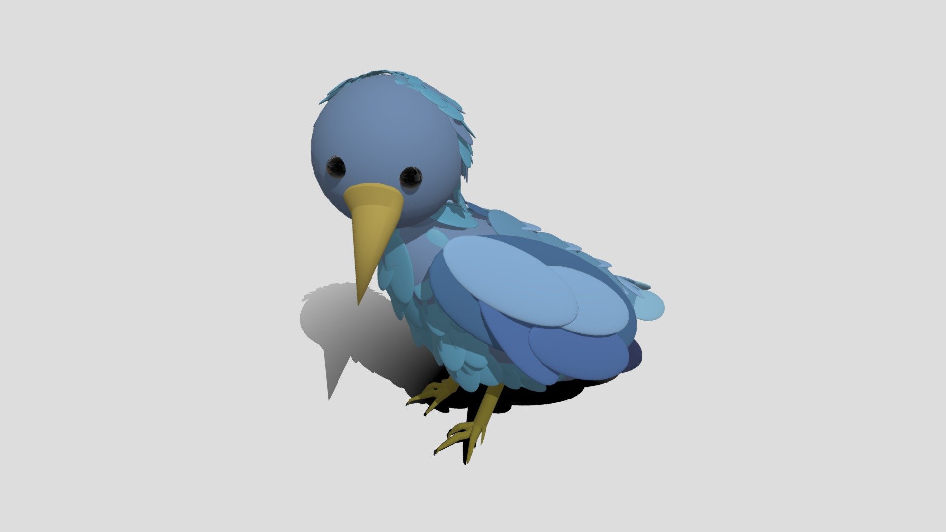 bird sculpture - 3D model by Fiar [9ed1892] - Sketchfab