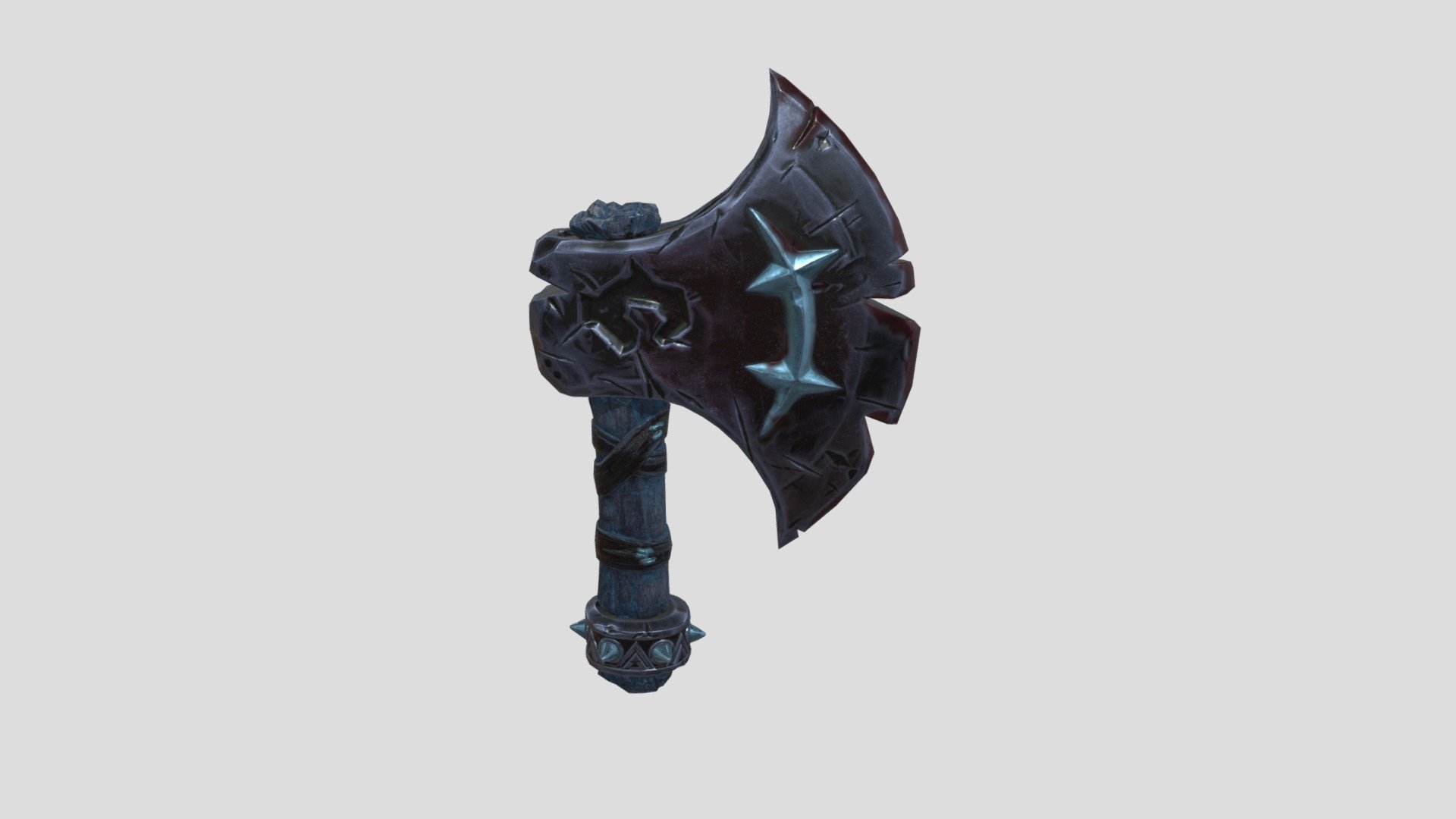Axe Texturing Exercise (Finalized) - 3D model by jc1234thetoonist ...
