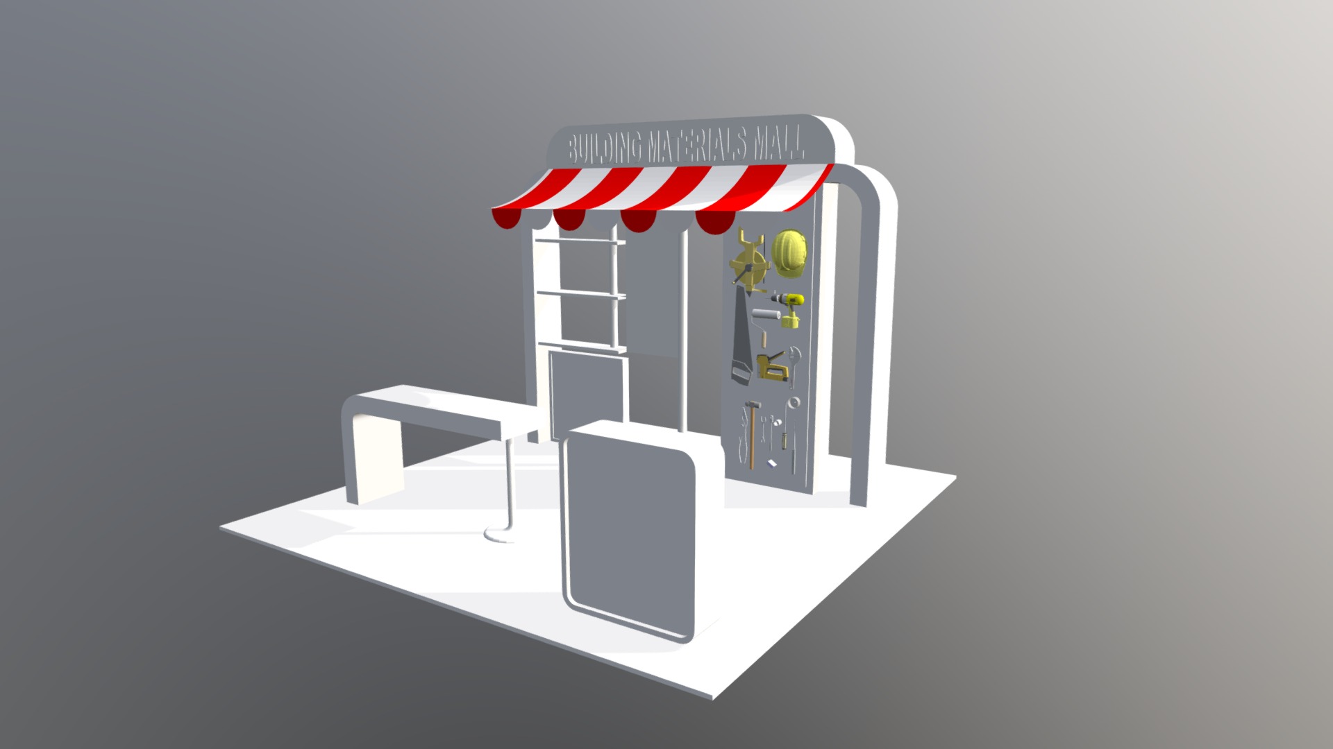 stand construction - Download Free 3D model by Diego (@Douugie ...