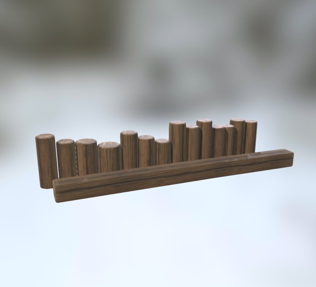 Viking Village - Plank Block and Wall Logs - 3D model by Game Ready Art ...