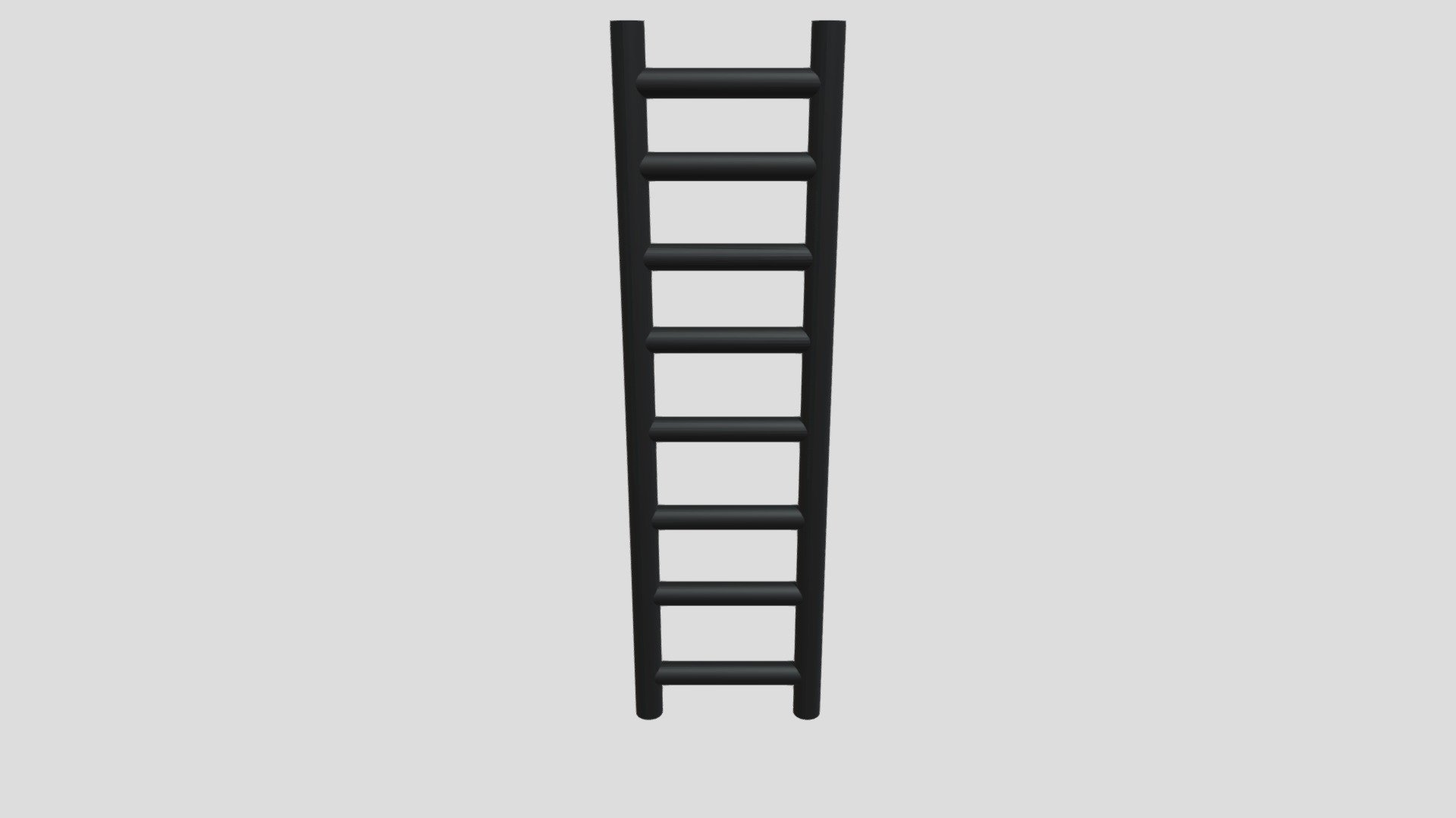 Simple Ladder - 3D model by ryanheron [9ed47f1] - Sketchfab