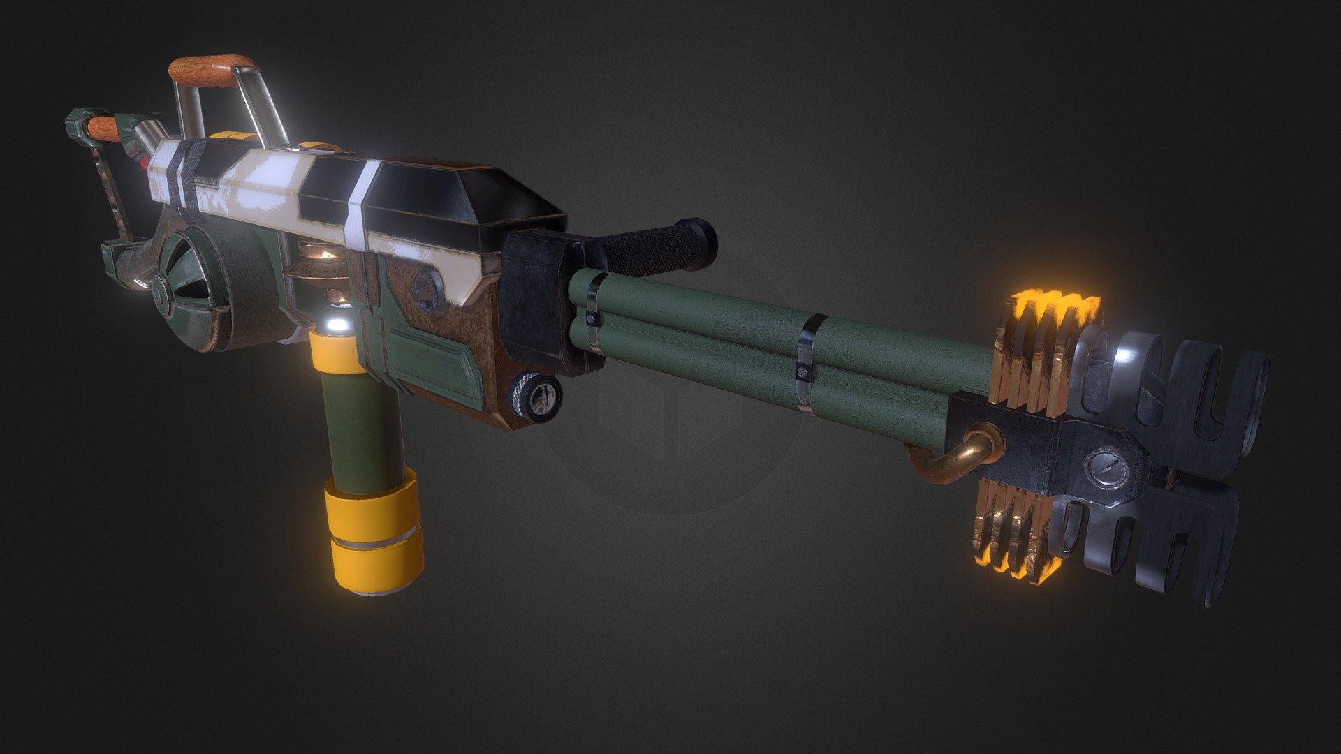 Refurbished Flame Thrower - 3D model by JayLong (@hiryujay) [9ed5b58 ...
