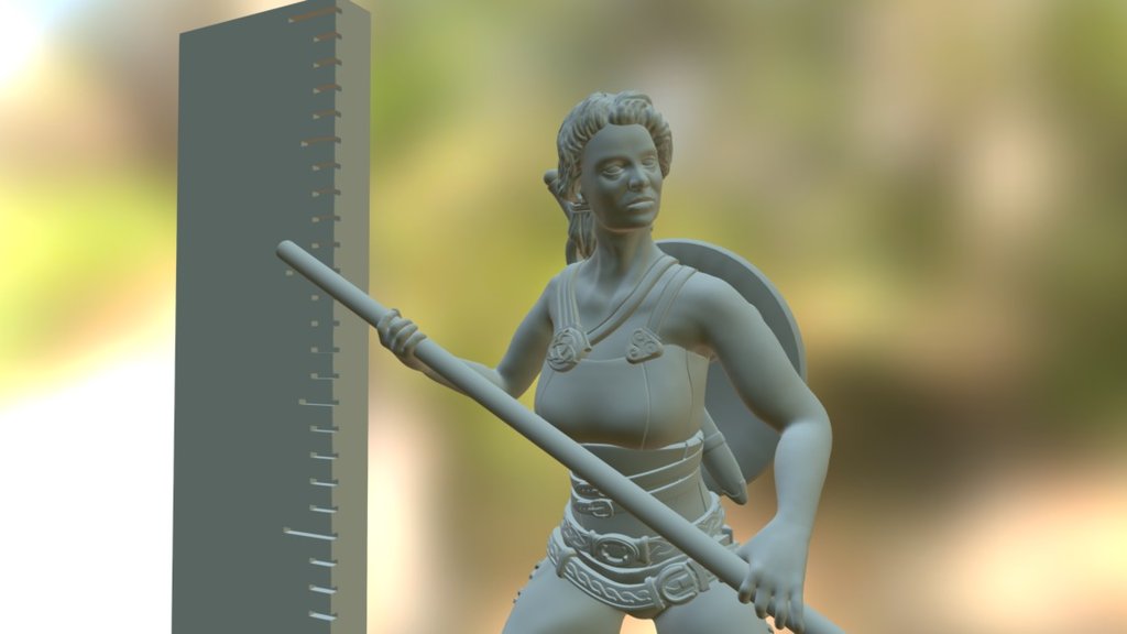 DnD Miniature - 3D model by anopheles [9ed62e7] - Sketchfab