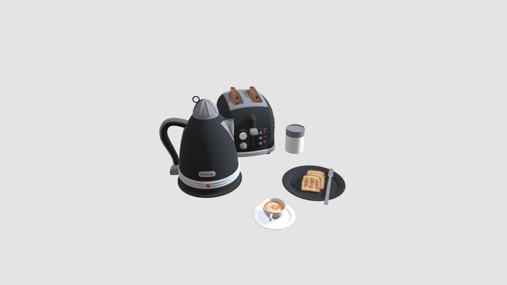 kitchen props - Buy Royalty Free 3D model by Evermotion [9ed7aef ...