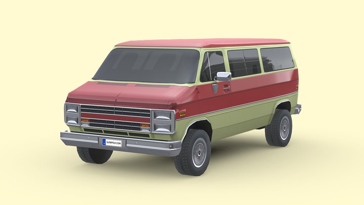 Minibus 3D models - Sketchfab