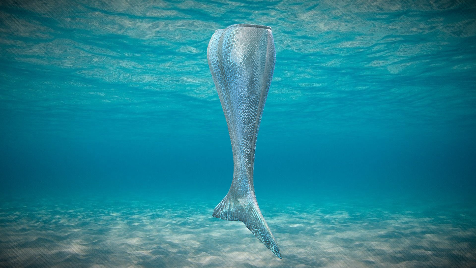 Mermaid Tail - Buy Royalty Free 3D model by 3dia [9edb191] - Sketchfab ...