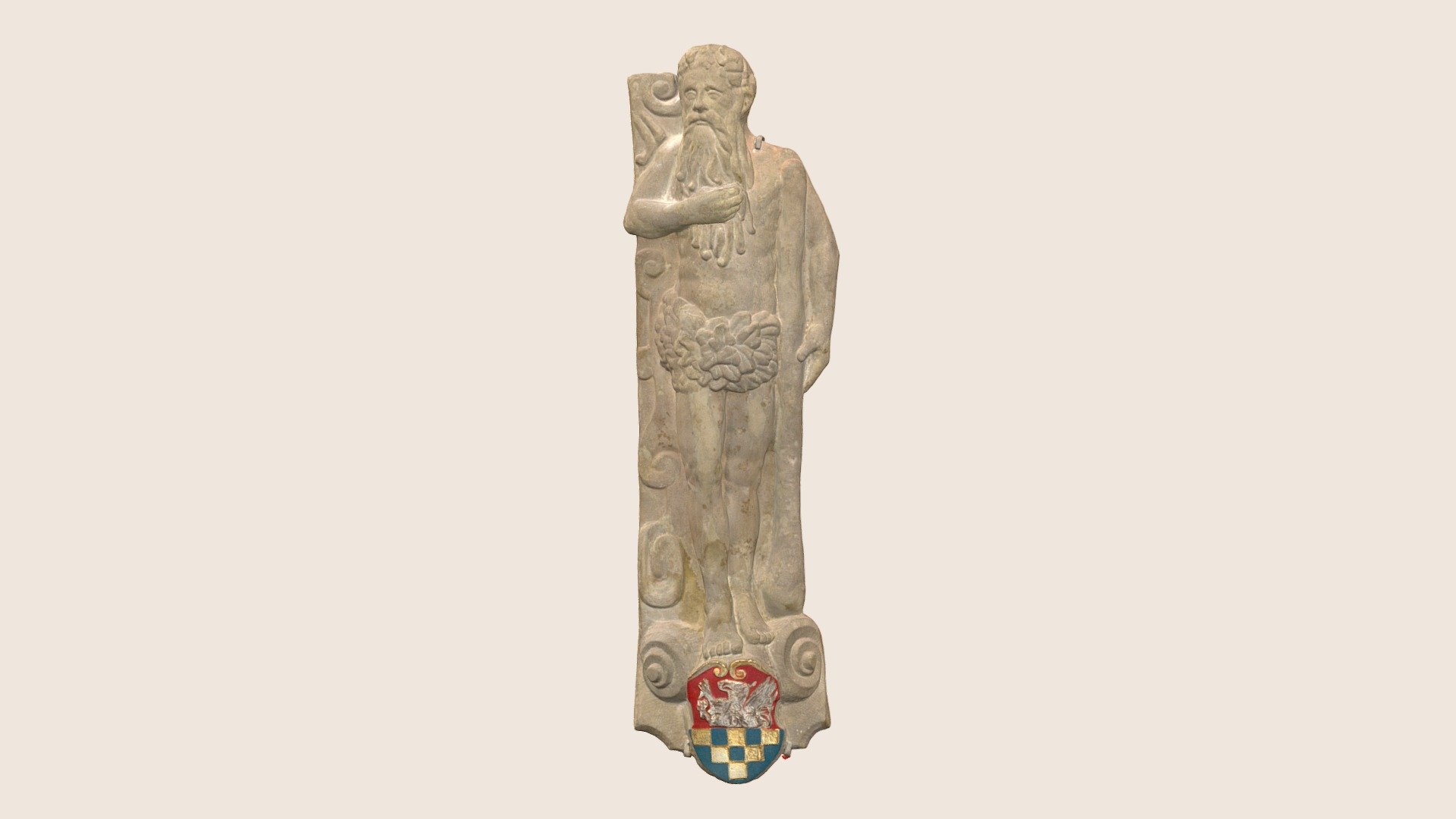 Renaissance stone sculpture - 3D model by FWNDK [9edc655] - Sketchfab