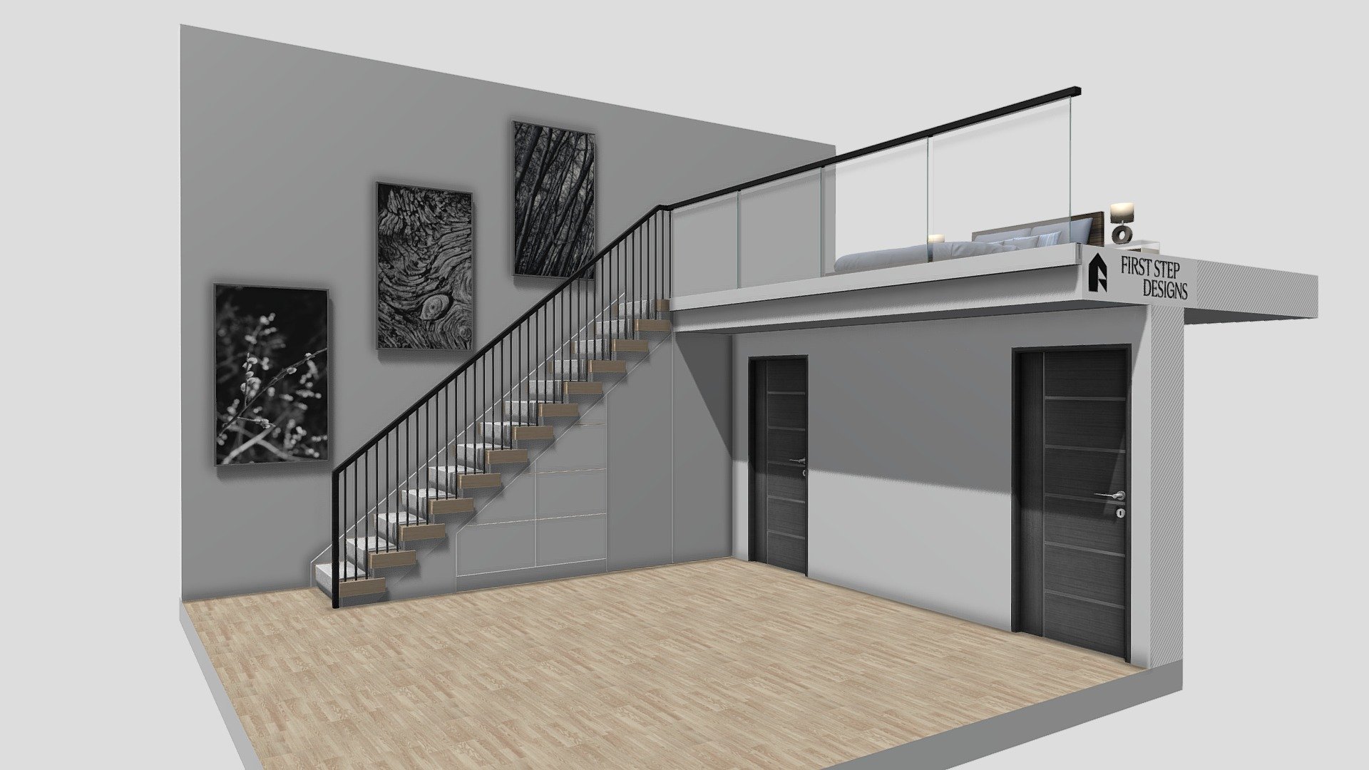 Johnson 006022 - Childrens room - 3D model by First Step Designs Ltd ...