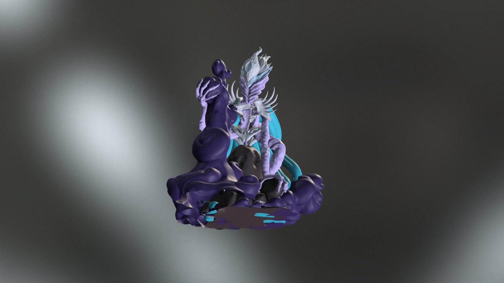Luna Posed - 3D model by r3golus [9eddd3e] - Sketchfab
