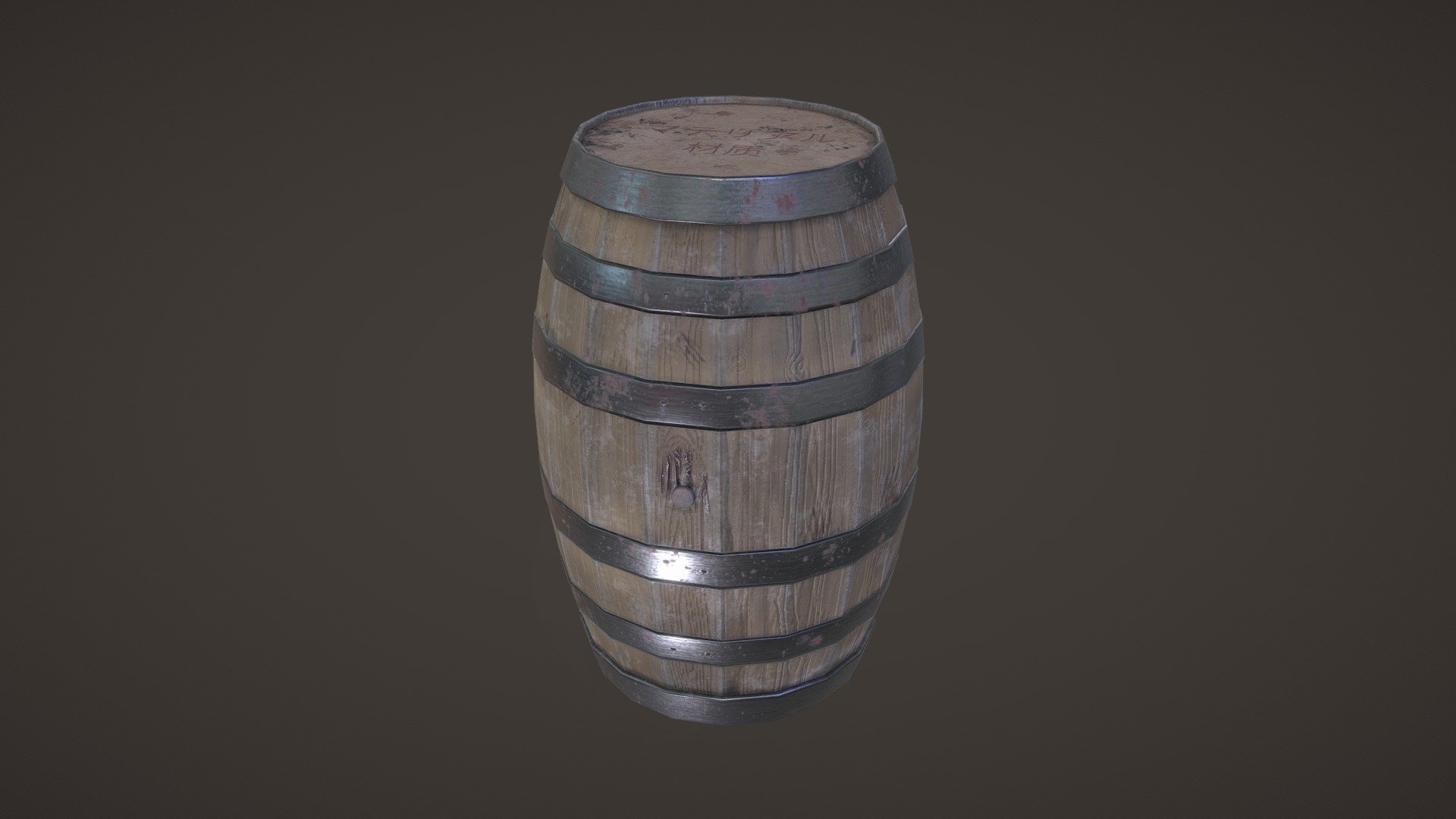 3D Wooden Barrel - 3D model by sob (@shaunobyrne) [9eddda0] - Sketchfab