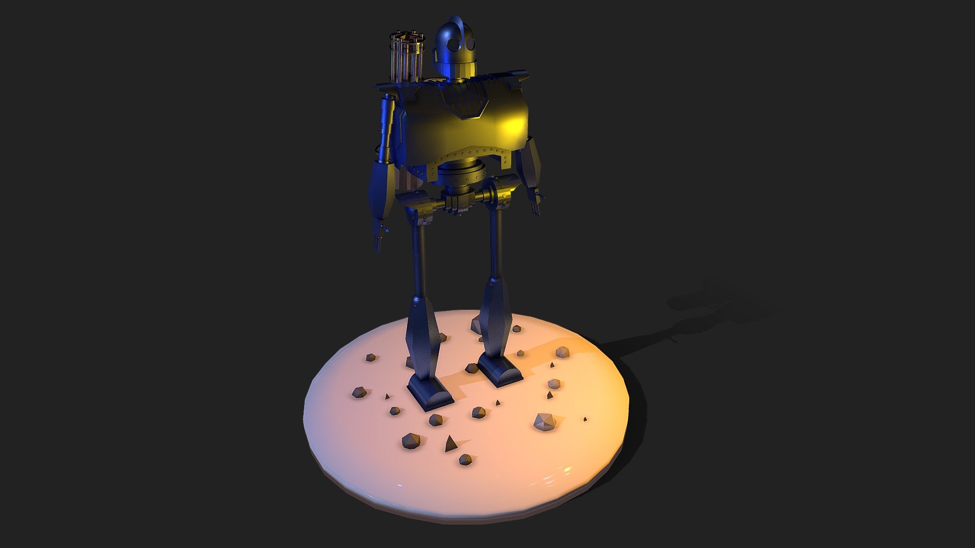 Iron Giant - 3D model by Agaltsov Dmitry (@chick1) [9ee09b8] - Sketchfab