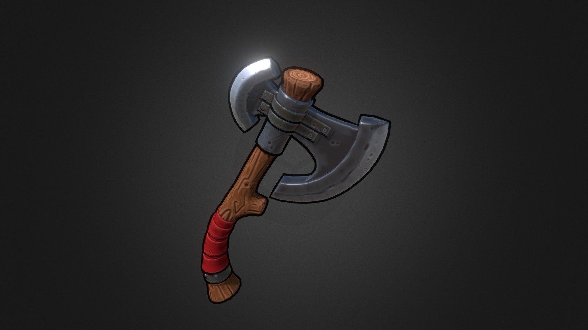 Stylized Axe - 3D model by Renardio [9ee2956] - Sketchfab