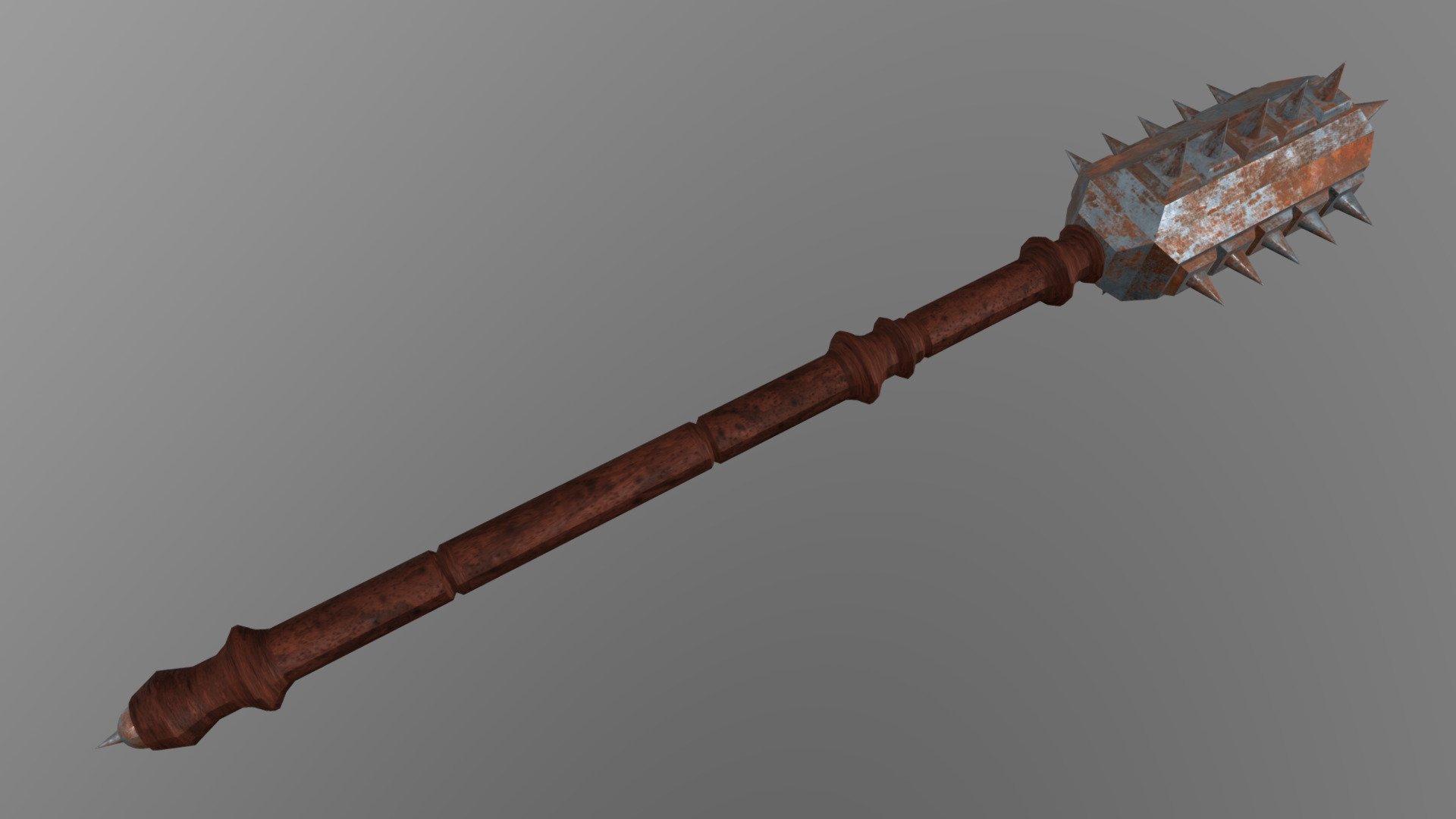 Barbarian Mace (Rusted) - Buy Royalty Free 3D model by shimtimultimedia ...