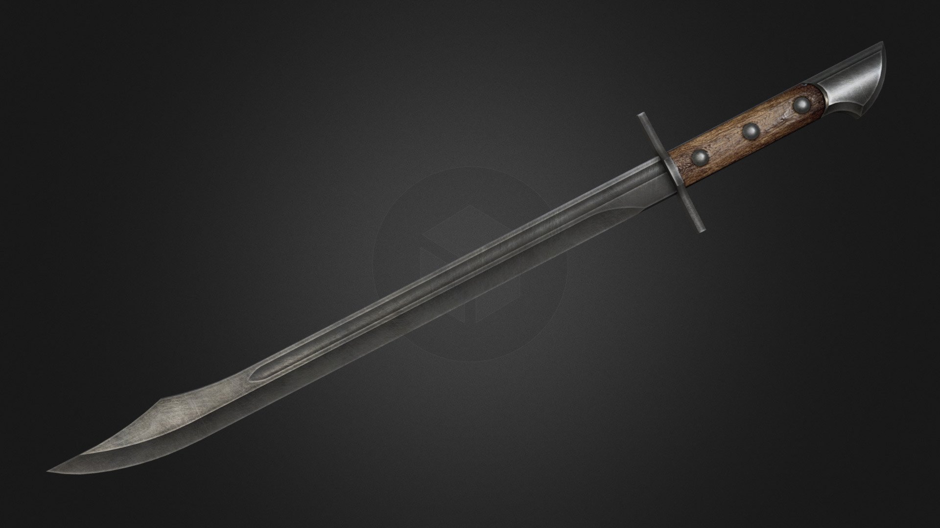 Kriegsmesser - 3D model by Ronnie Magnum (@ronniemagnum) [9ee36da ...