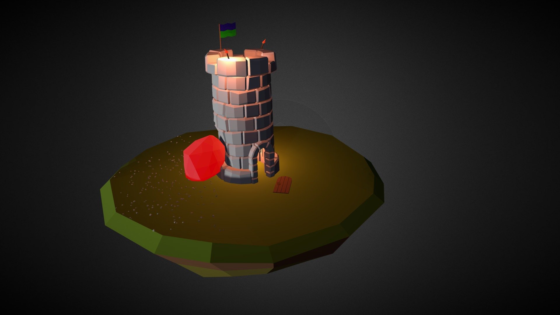 Tower - Download Free 3D model by FuchsArts [9ee3825] - Sketchfab
