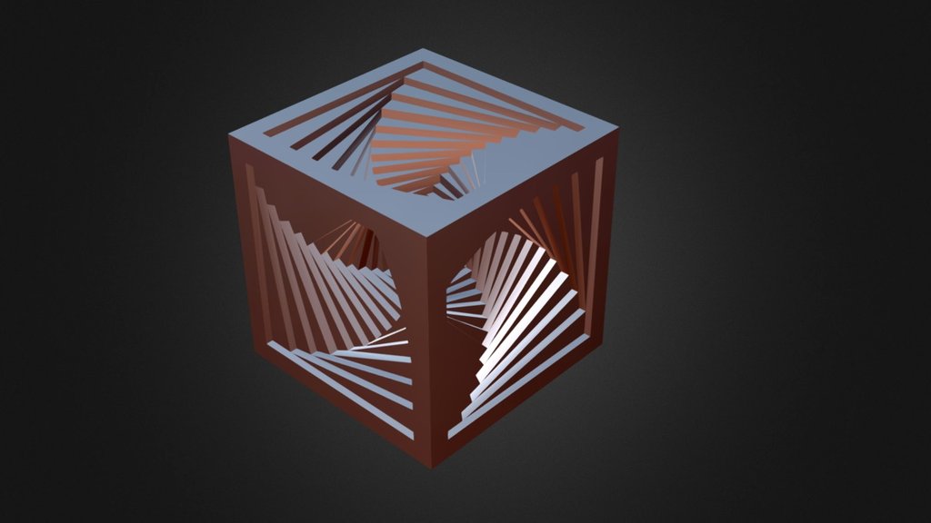 Cube - 3D model by Kenneth (@happykh) [9ee82a7] - Sketchfab