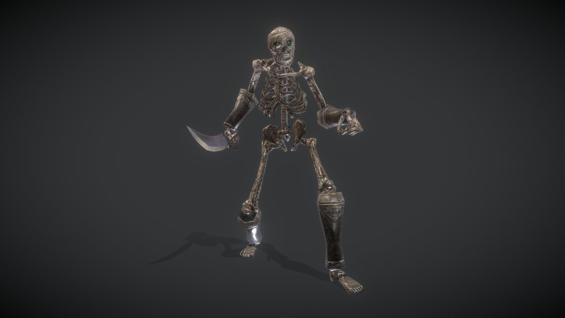 Skeleton Soldier B - 3D model by Tokiyoshi Takaya (@takayatokiyoshi ...