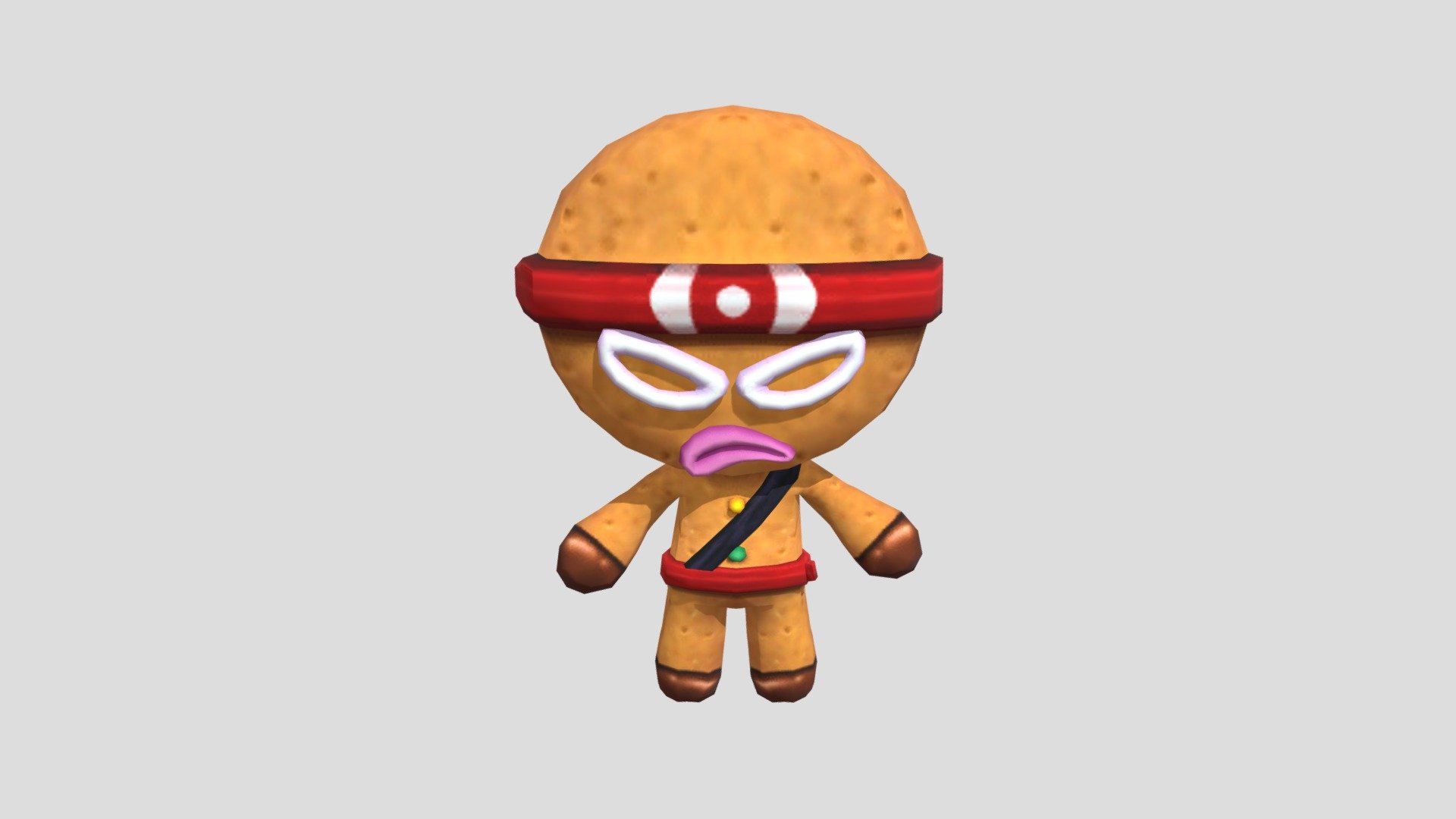 Ninjabread Man - Download Free 3D model by Mr. PooPoo (@pbrero ...
