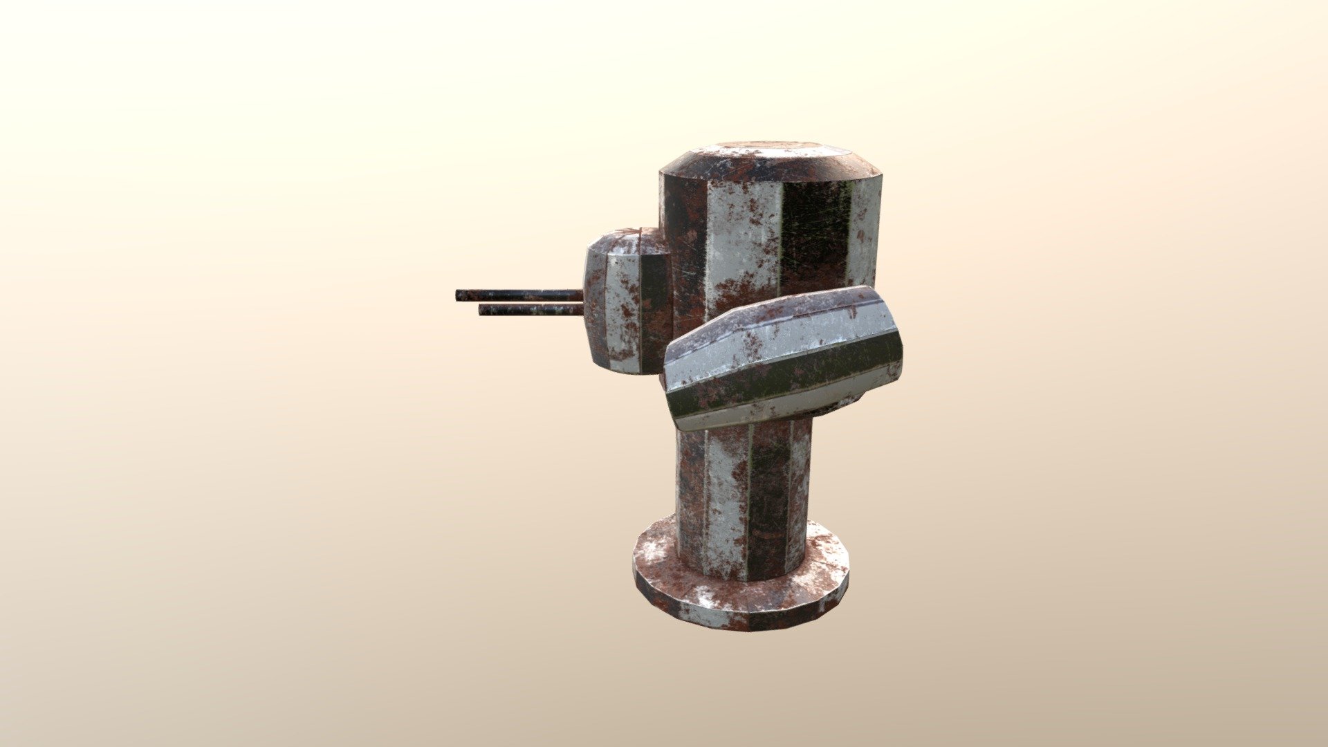 gun turret - 3D model by TJMmason [9eec543] - Sketchfab