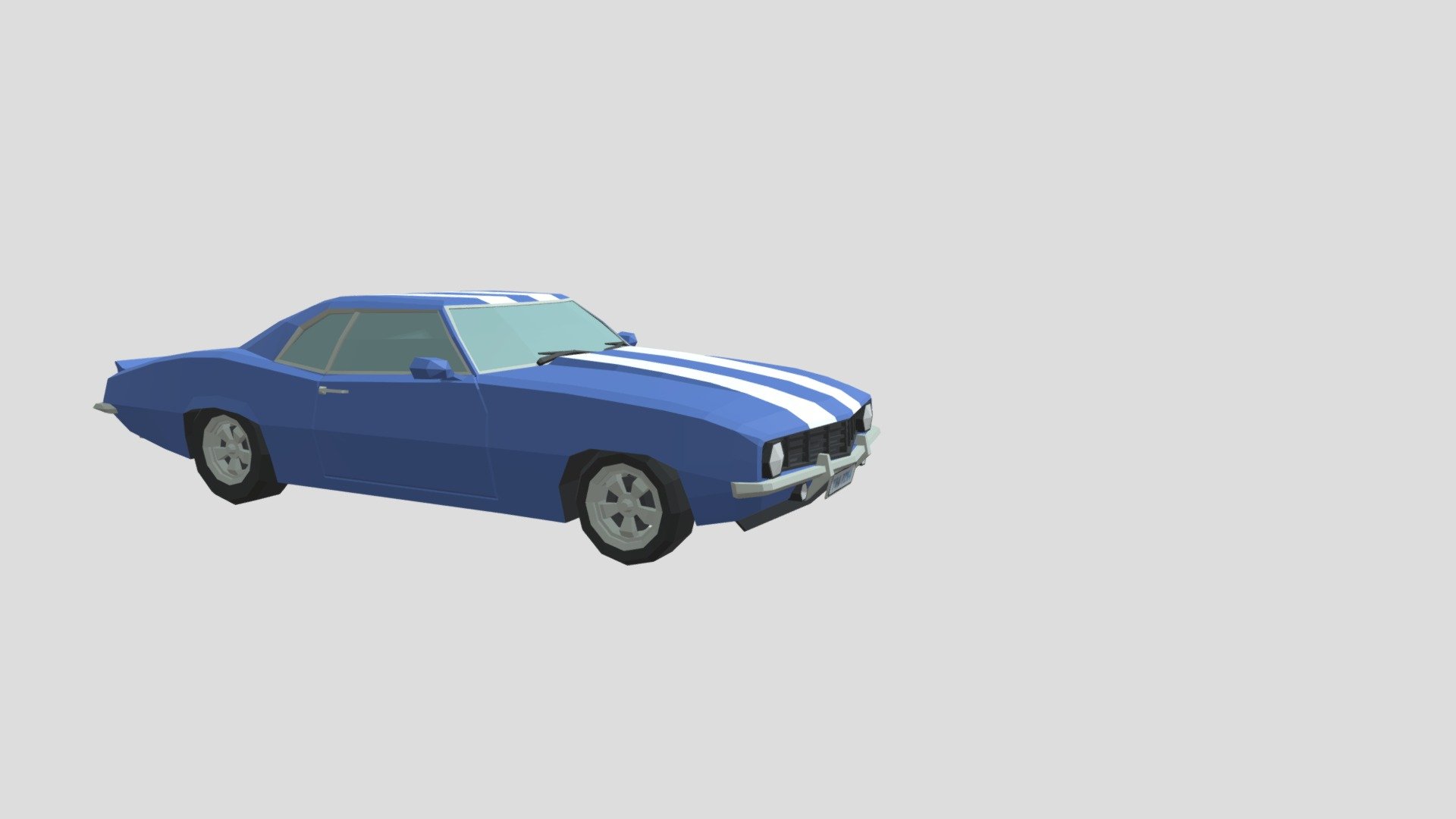 muscle car - Download Free 3D model by Timmy turner Gamers ...