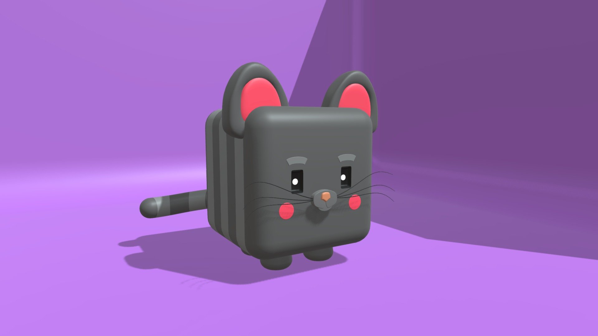 Cat 3d Model By Stas2012rahimov [9eed2a6] Sketchfab