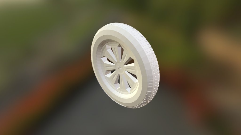 Simple Wheel - Download Free 3D model by succi23 [9eedb69] - Sketchfab