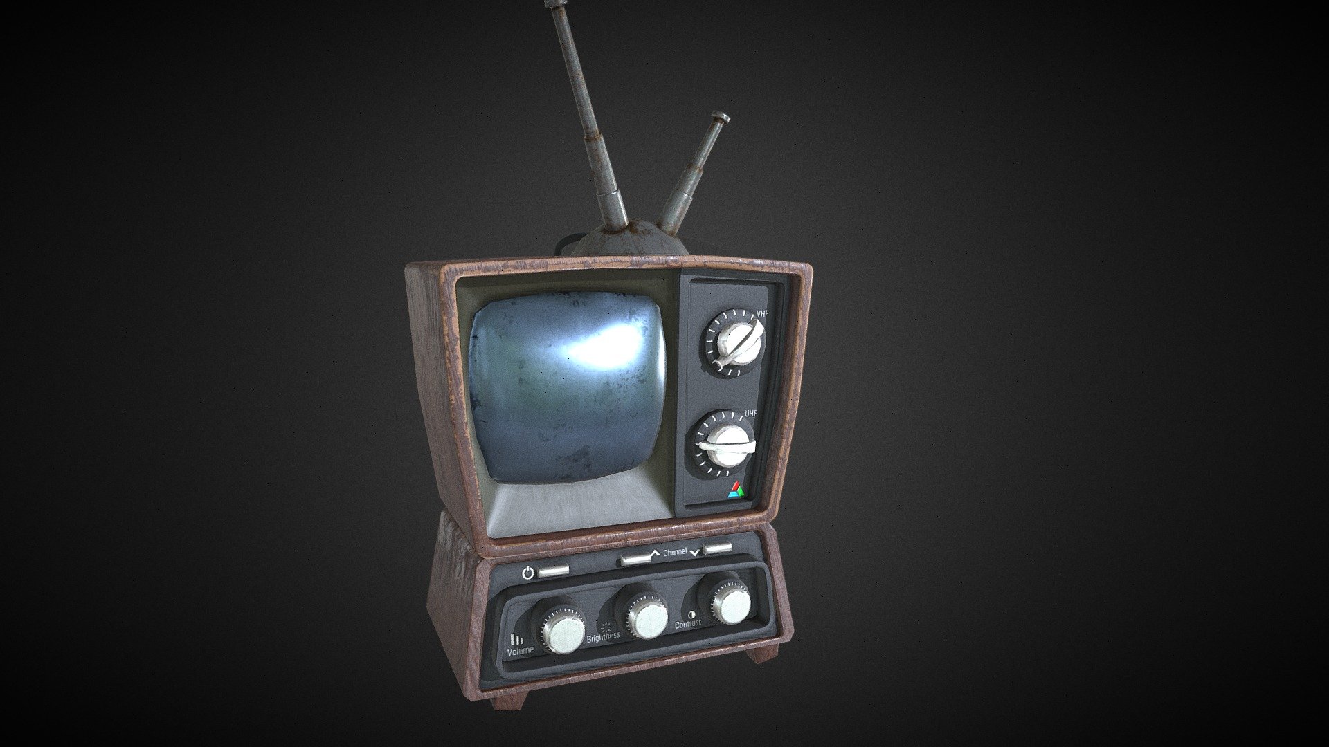 OLD TV - Download Free 3D model by marcossgrc_ [9eef6dc] - Sketchfab