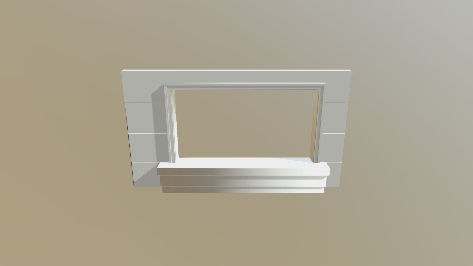 window model - 3D model by afm [9eef902] - Sketchfab