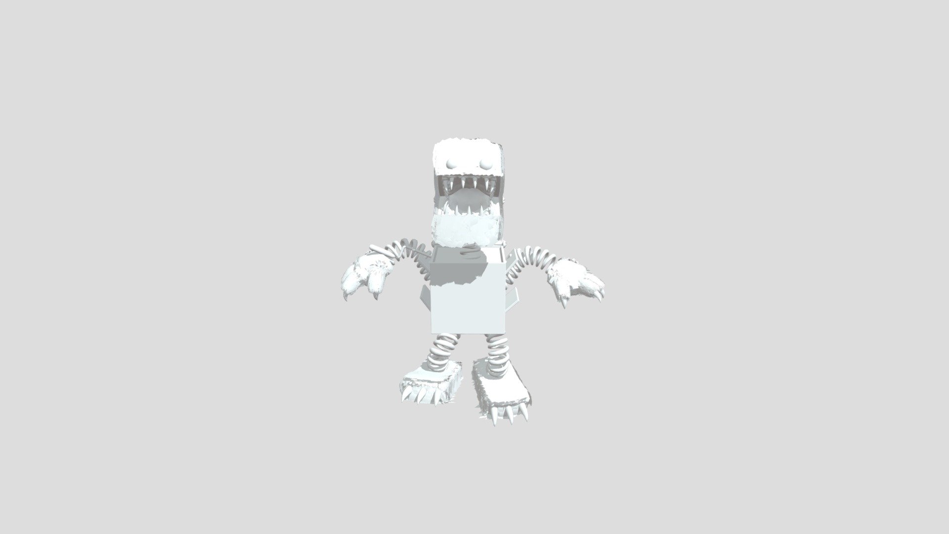 Boxy Boo 3d Model By Saitomiguelgamer [9eefe71] Sketchfab
