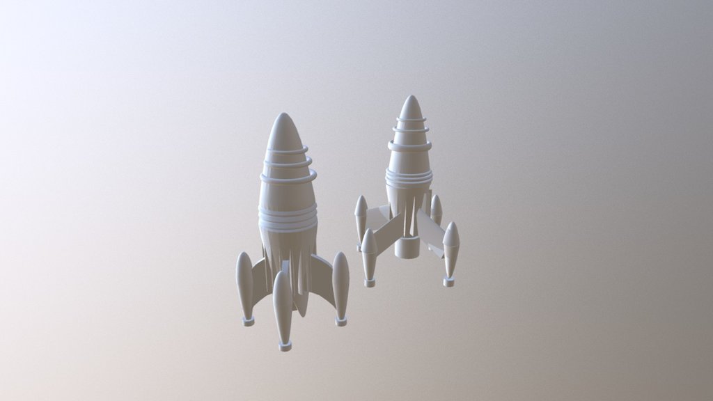 Ella P.F. Tinker Rocket - 3D model by fruitvalestudent [9ef003e ...