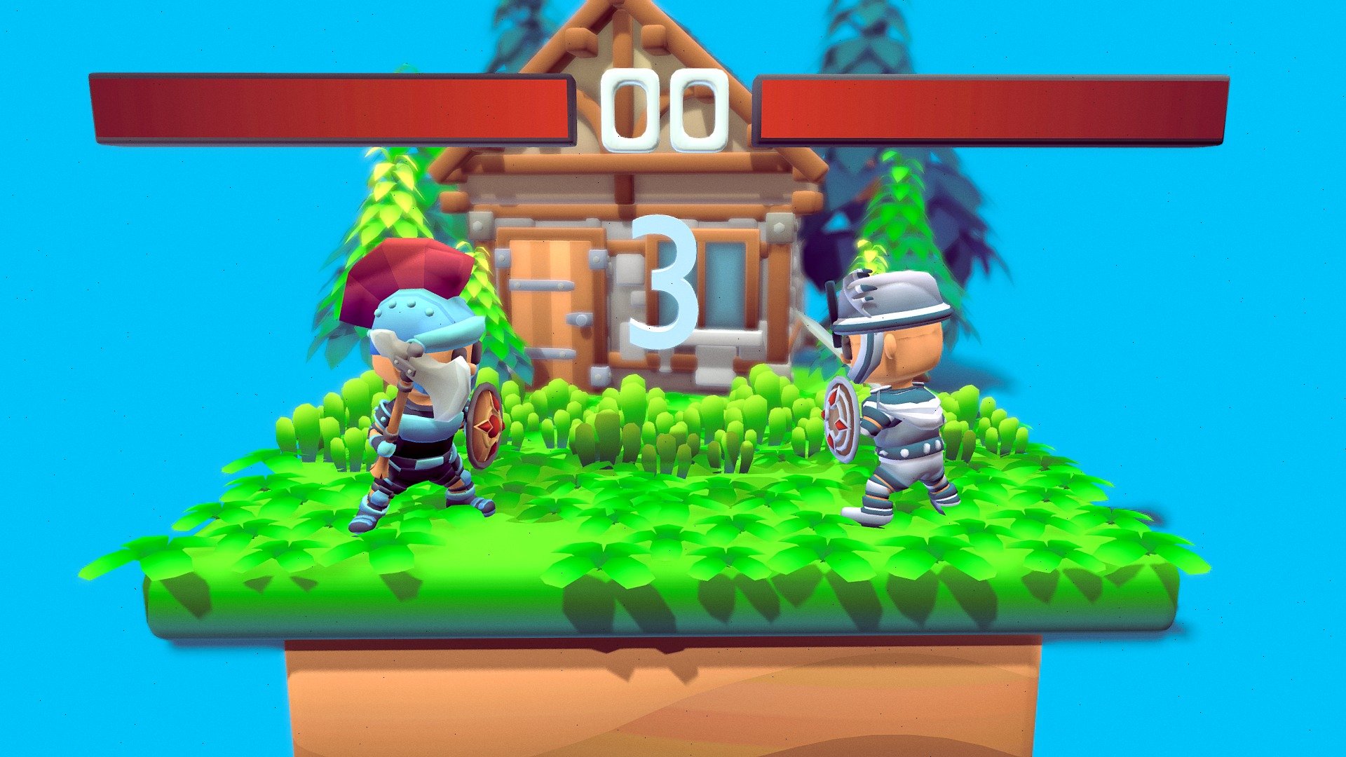Character Fight - Download Free 3D model by LowPolyBoy [9ef2f6b ...