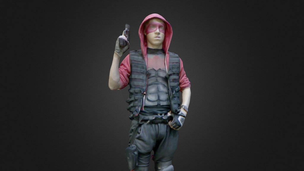 Red Hood - 3D model by the3dphotobooth [9ef3d0e] - Sketchfab