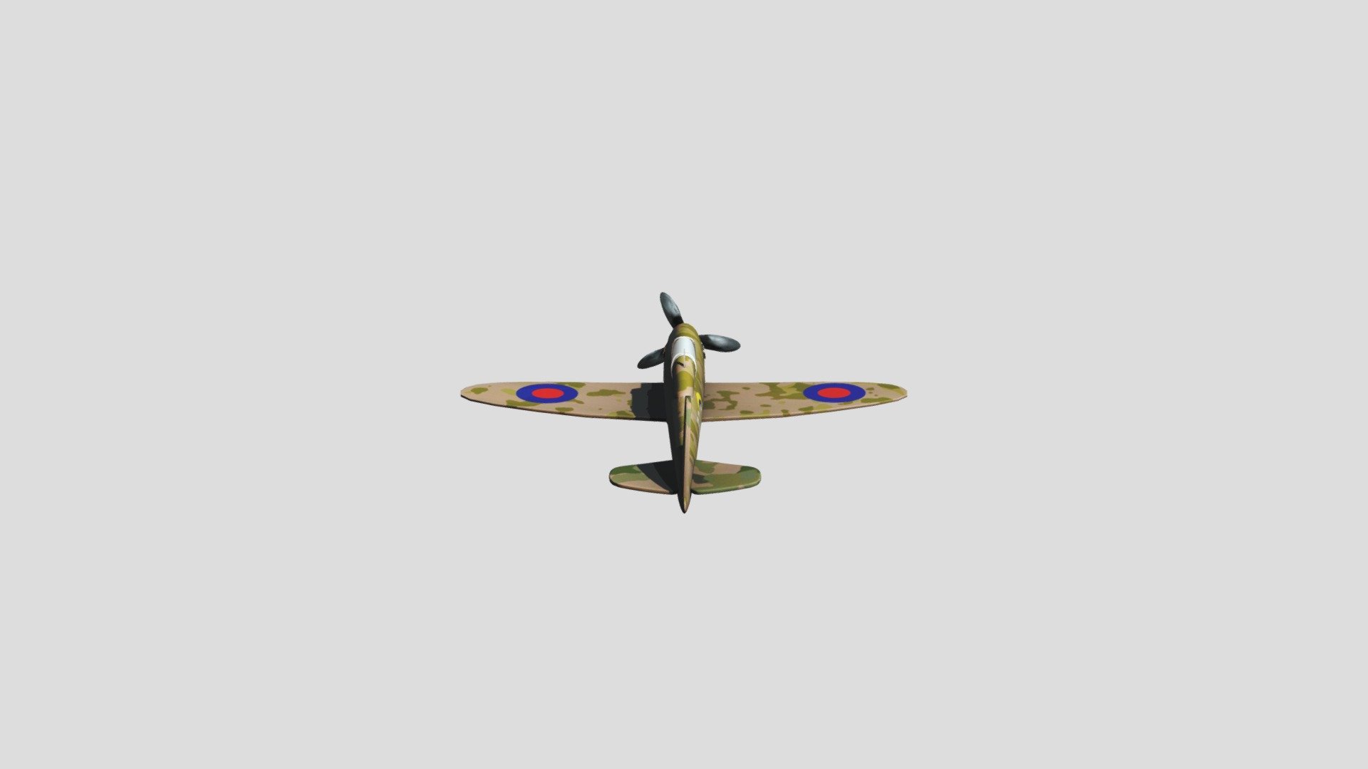 Spitfire - 3D model by iEngy [9ef3d55] - Sketchfab
