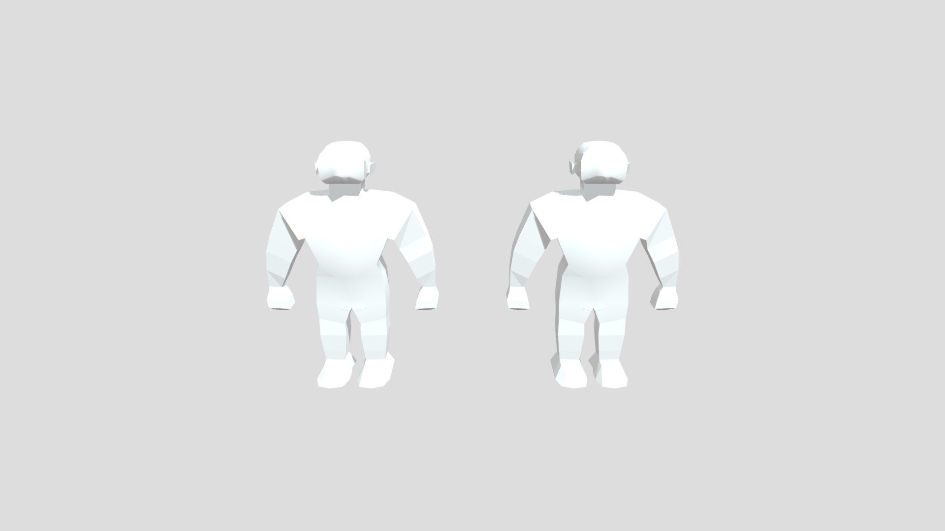 Low Poly Monkey - 3D model by jgschiavon (@jgschiavon3) [9ef404d ...