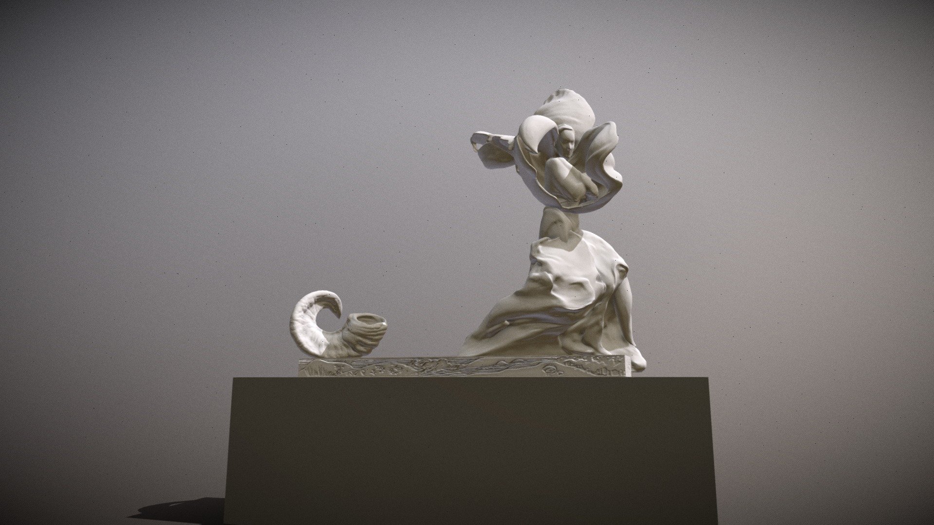 cornucopia-sketch002 - 3D model by bourgoynestudio [9ef41b7] - Sketchfab