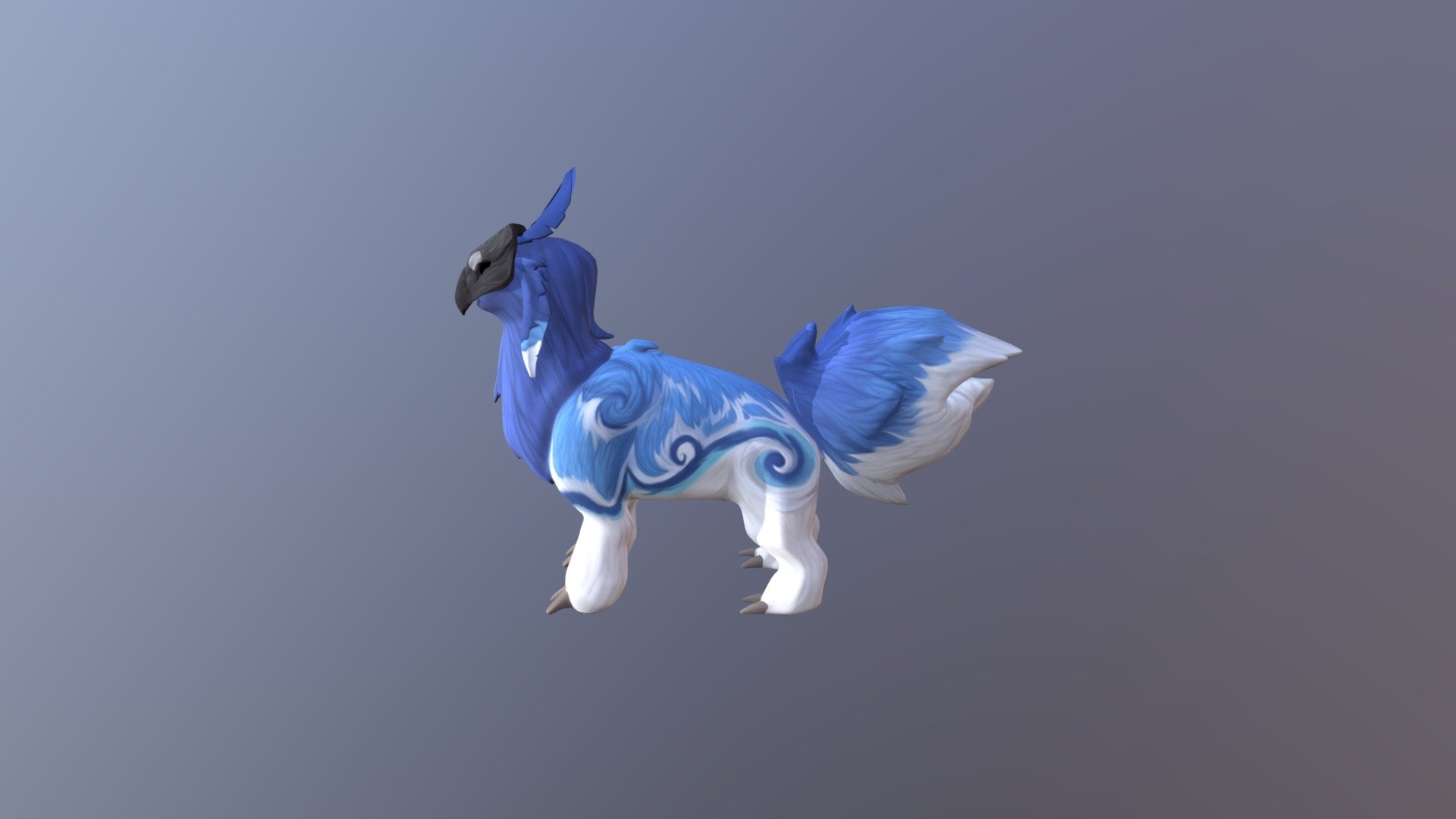 Spirit creature - 3D model by JulieMariaTollefesen [9ef4ab0] - Sketchfab