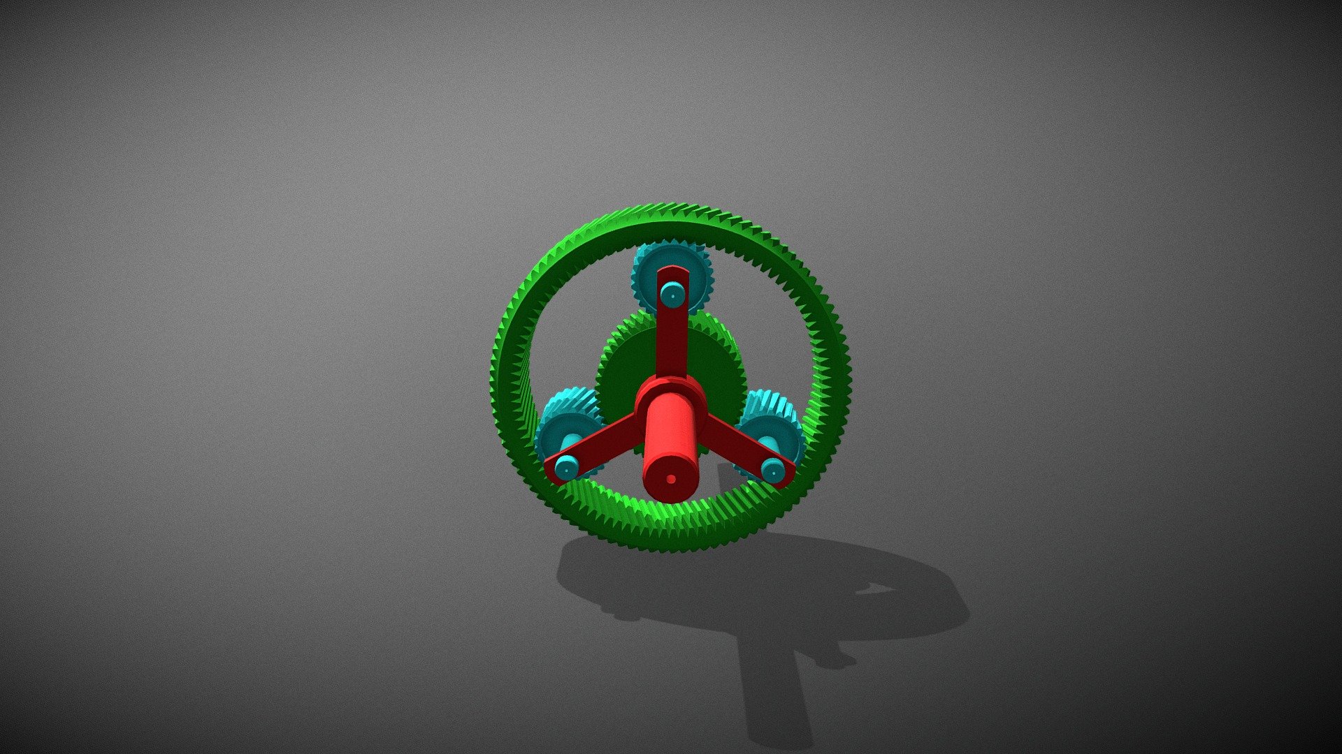 Planetary Gear Set - 3D model by Awais Amjad (@awaisamjad066) [9ef4ee8 ...