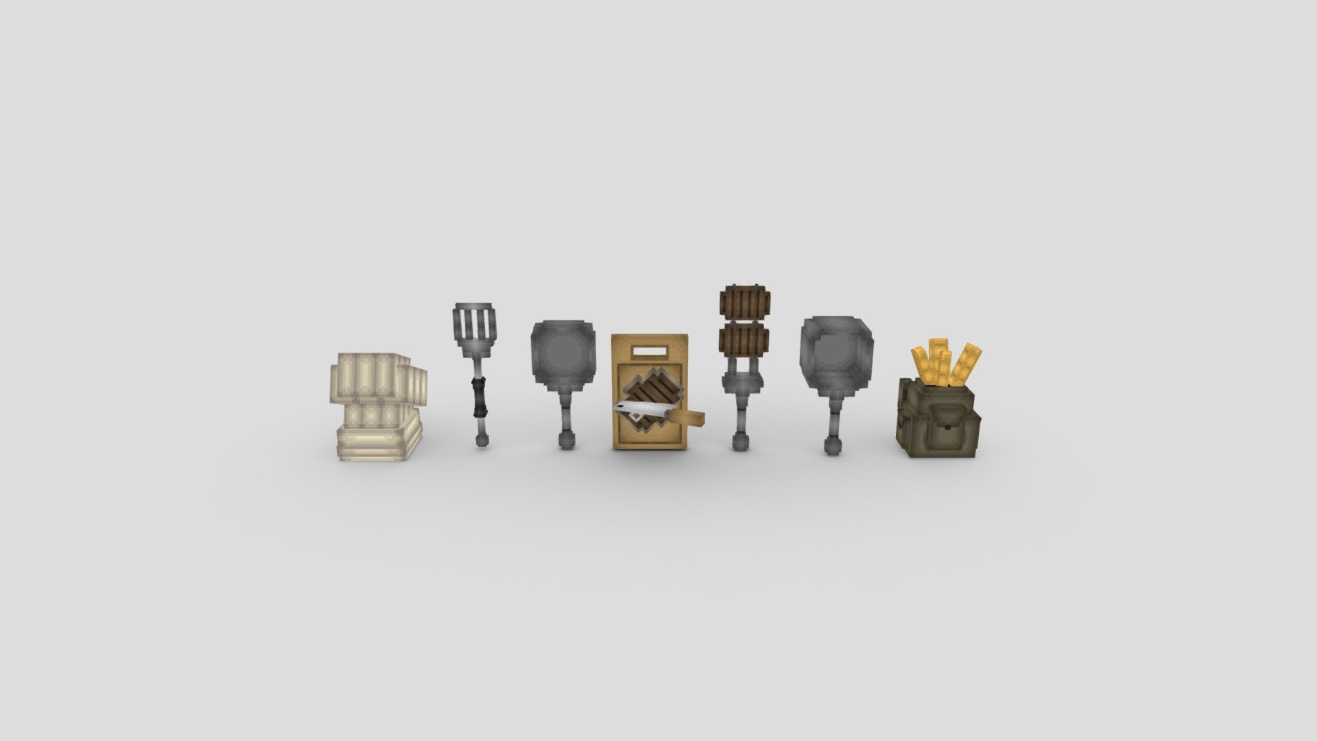 Kitchen Cosmetic Set - Buy Royalty Free 3D model by EliteCreatures [9ef5237] - Sketchfab Store
